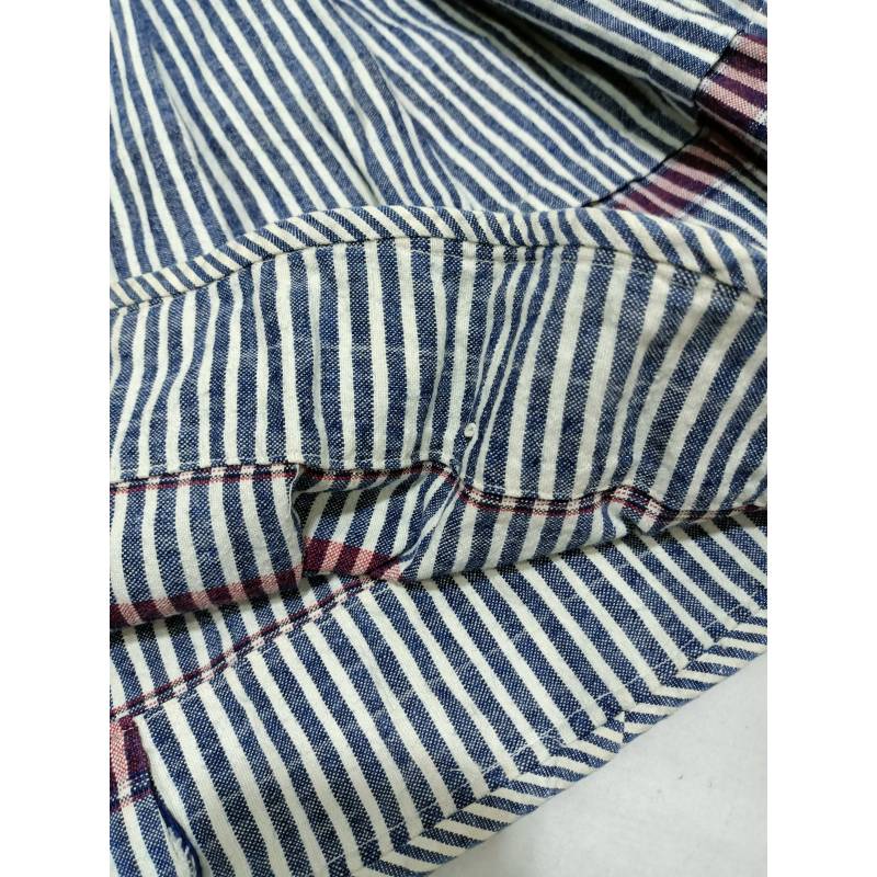 Antiguo refajo de virones con cenefa