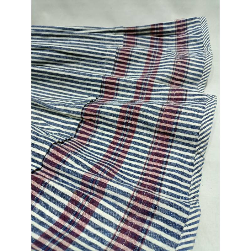 Antiguo refajo de virones con cenefa